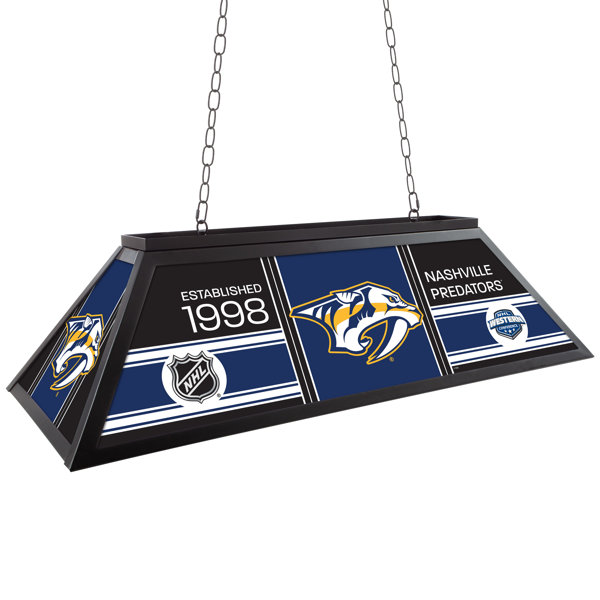 17 Stories Nashville Predators Patch44-Inch Pool Table Light | Wayfair
