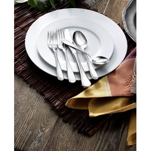 Oneida Flight 45 Piece Everyday Flatware Set, Service For 8 & Reviews ...