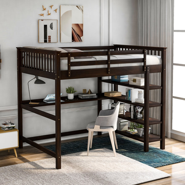 Harriet Bee Arris Kids Loft Bed & Reviews | Wayfair