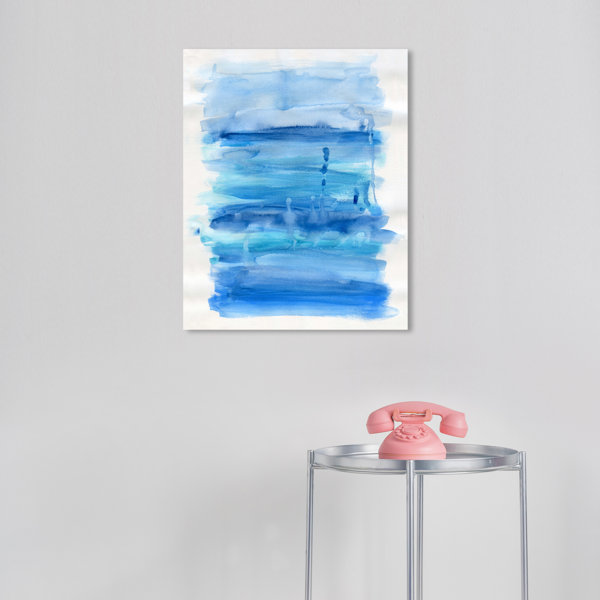 Ivy Bronx Eyvette Water Splash On Canvas Print | Wayfair