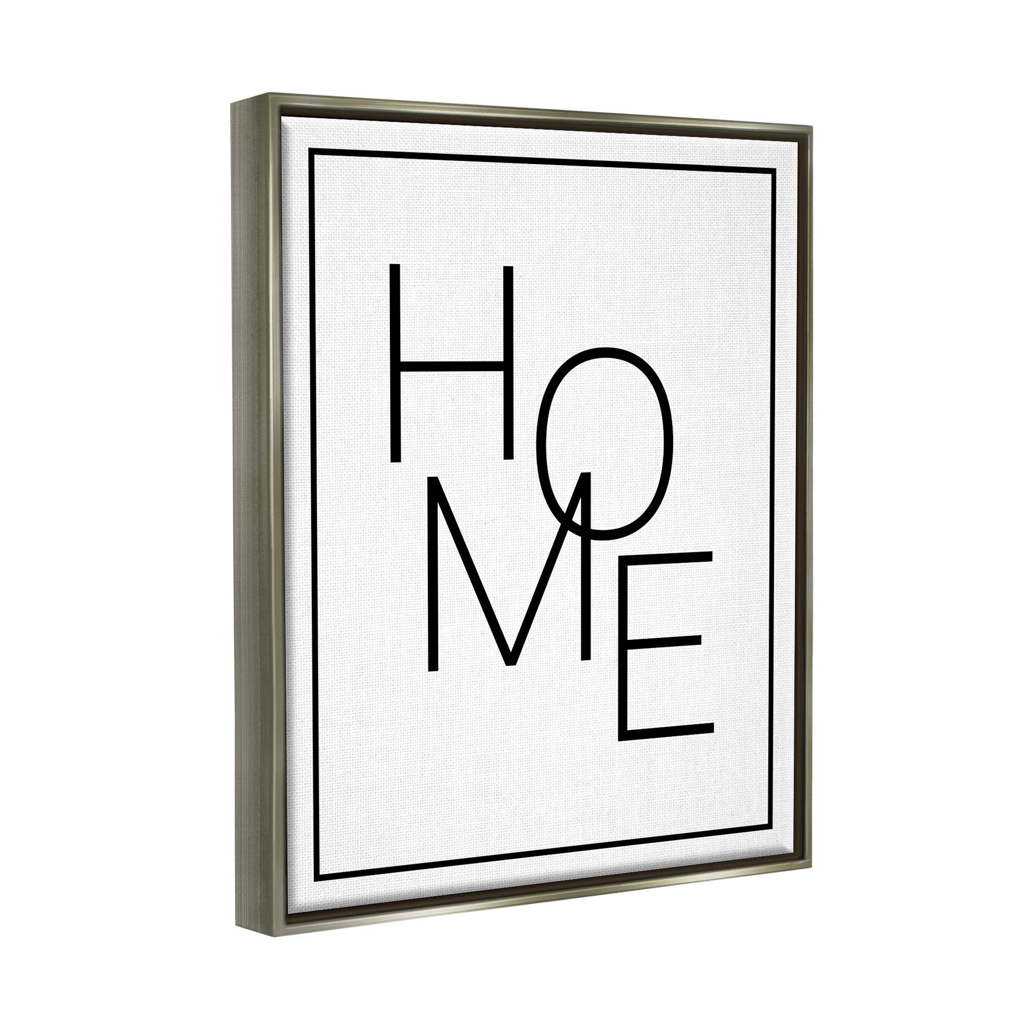 Ebern Designs Minimal Home Phrase by Daphne Polselli | Wayfair
