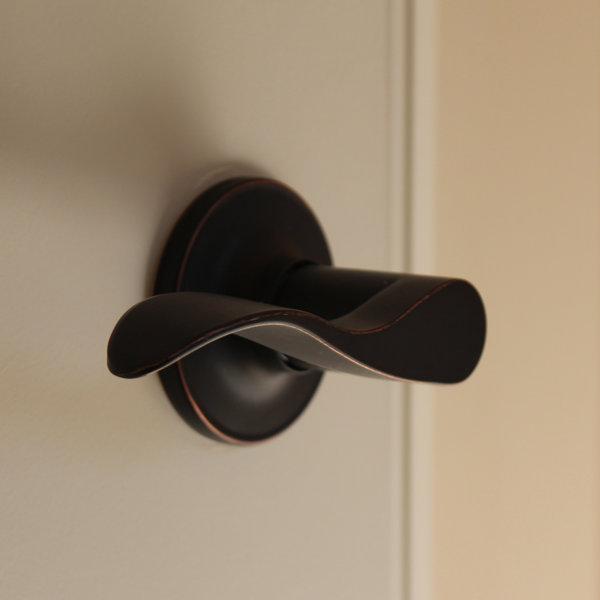 Delaney Hardware CALLAN Bennett Privacy Door Lever 10BE & Reviews ...