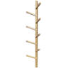 Mercer41 8 Hook Gold Wall Coat Rack Tree | Wayfair
