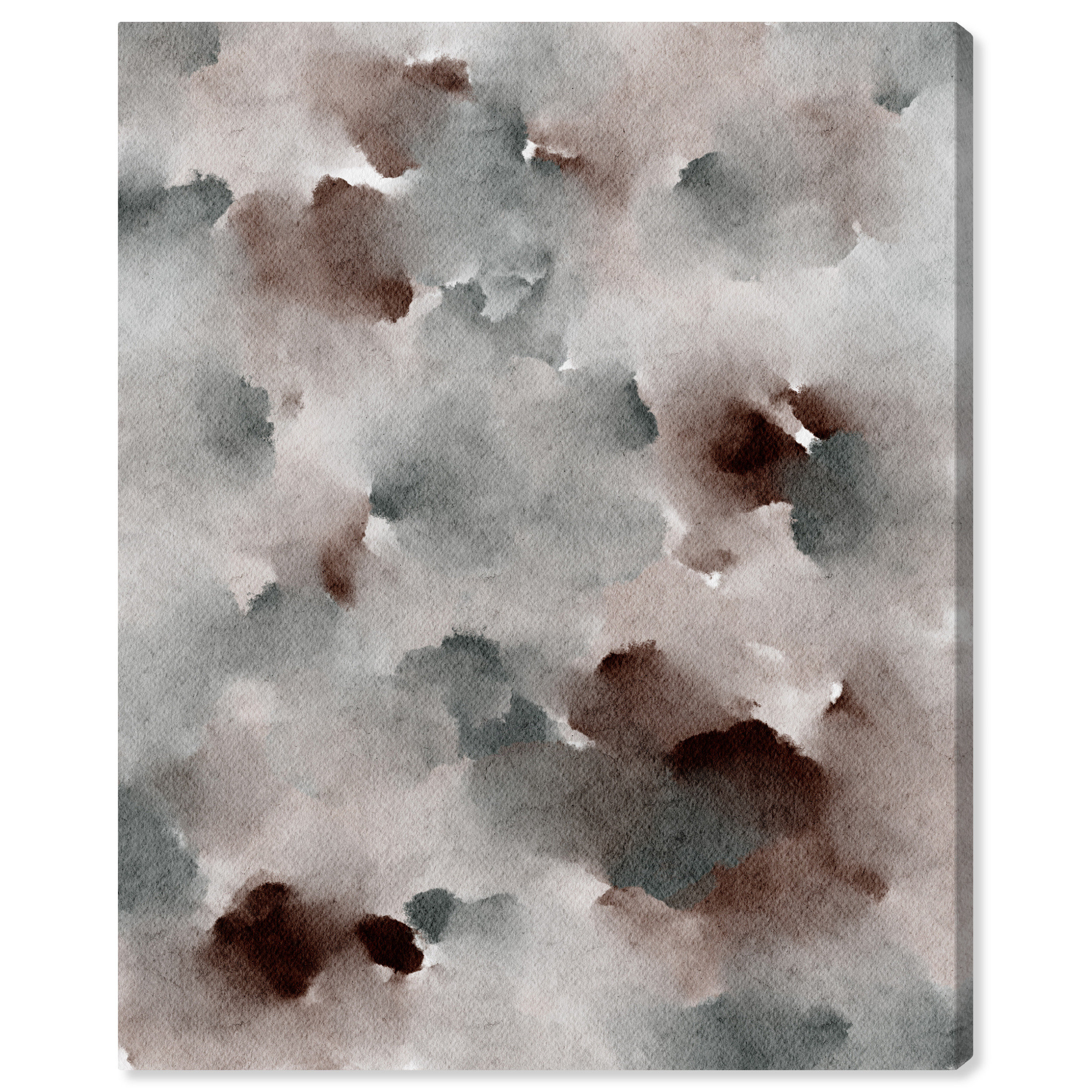 Art Remedy The Winter February Framed Watercolor Boho Abstracts 56942 ...