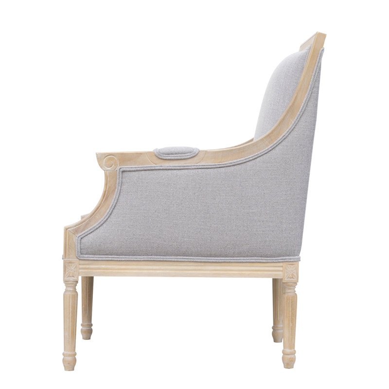 One Allium Way® Solid Back Arm Chair | Wayfair