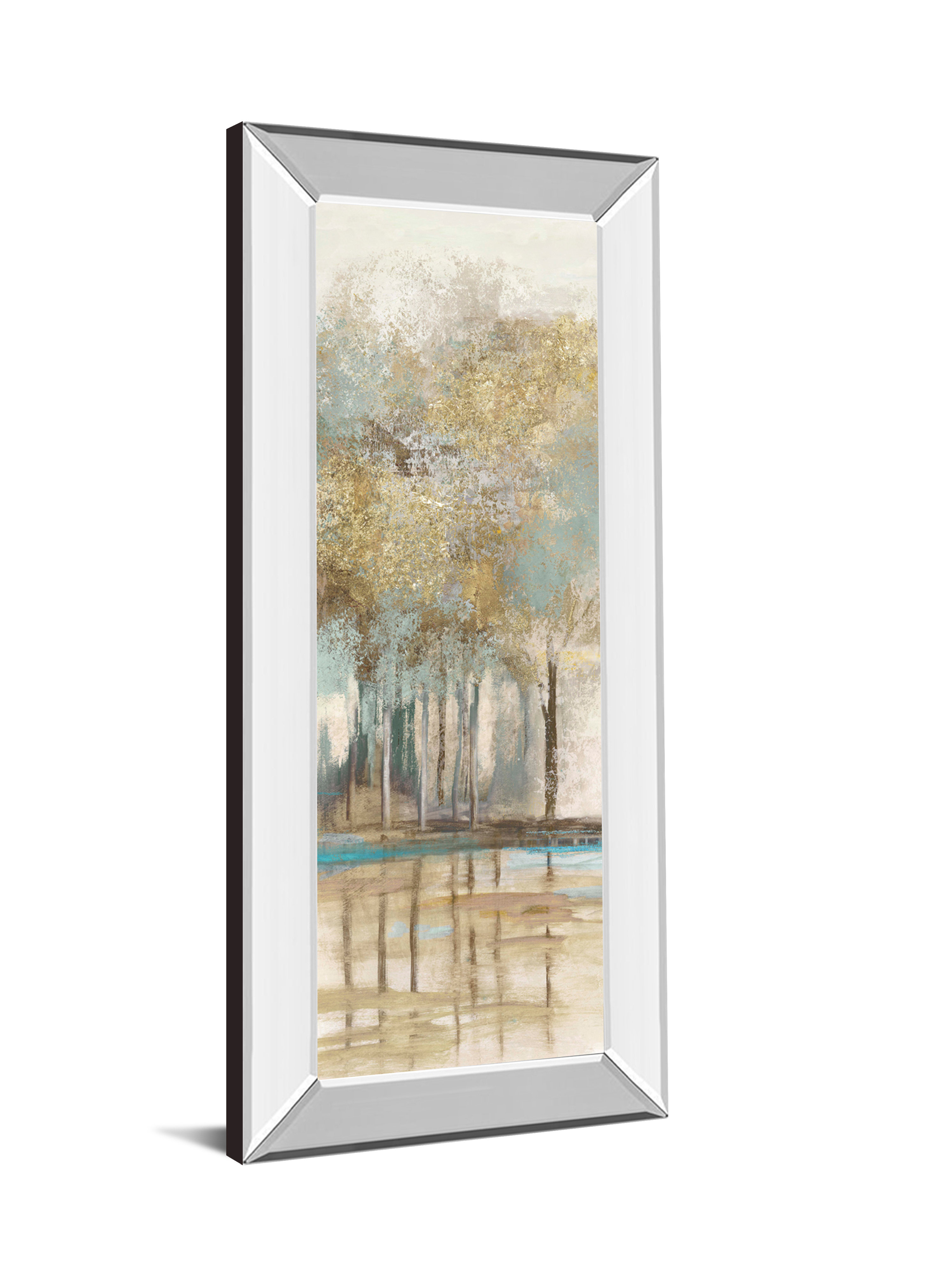 Red Barrel Studio® Woodland Reflection Wall Art - 18" x 42" - Mirrored ...