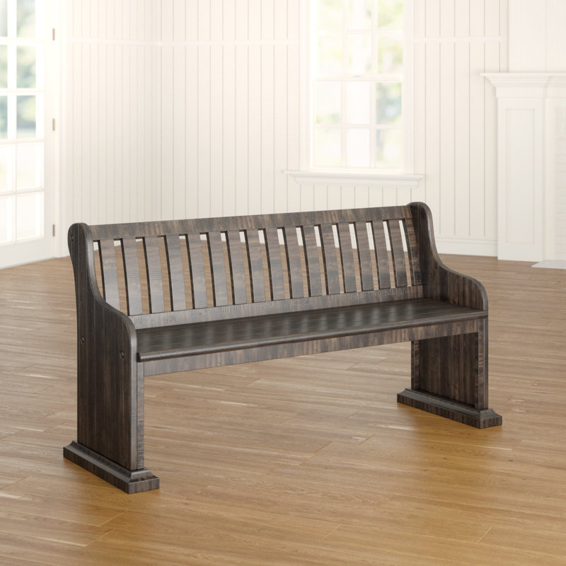 Alcott Hill® Bravoramos Wood Bench & Reviews | Wayfair