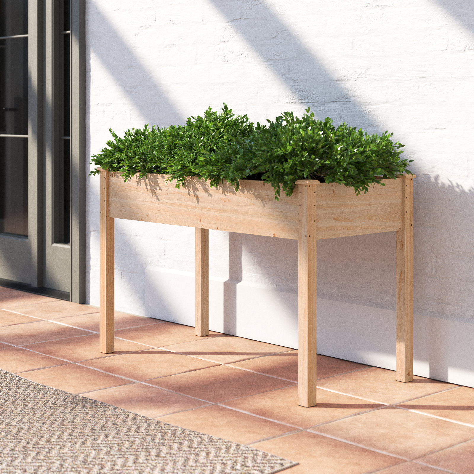 Freeport Park® Idlewild Wood Raised Garden & Reviews | Wayfair