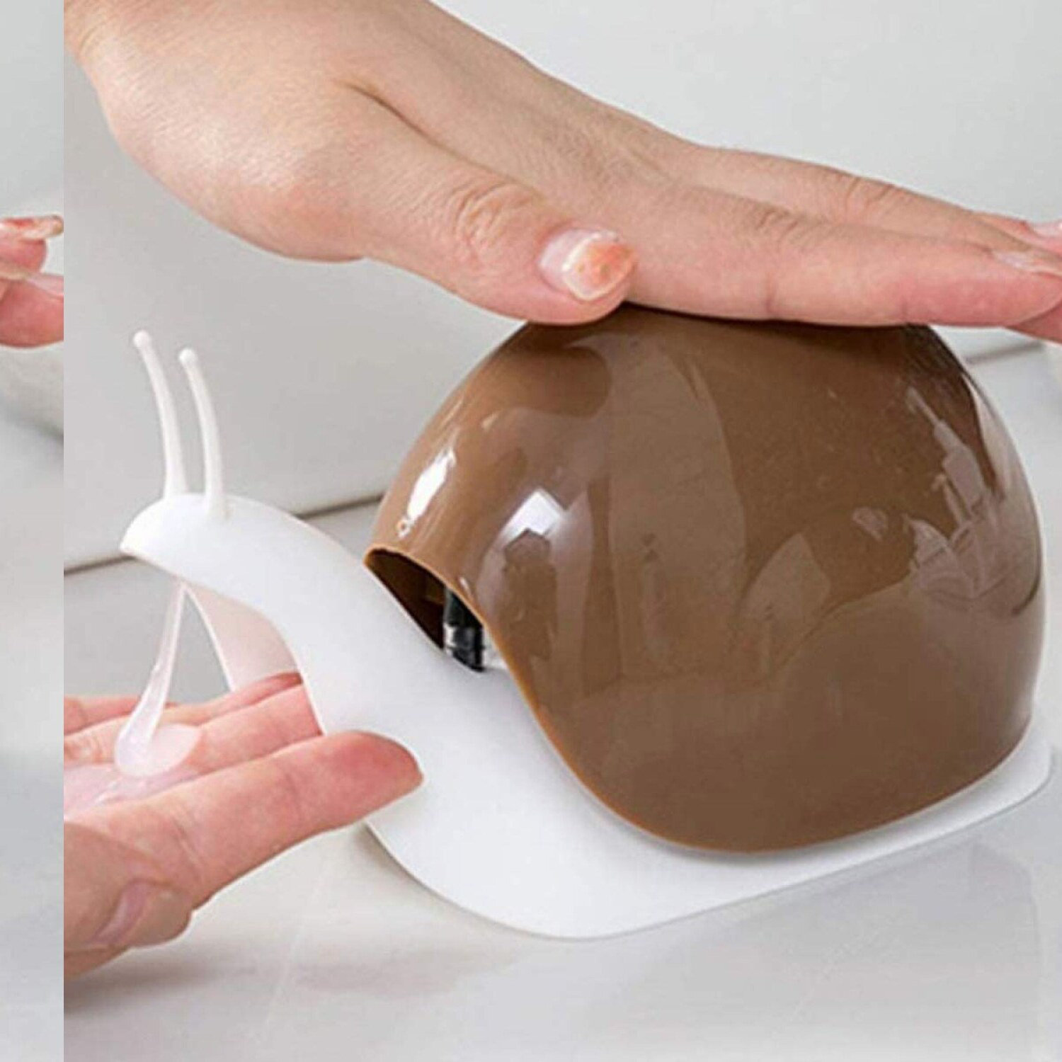 George Oliver SnailShell Soap Dispenser - Adorable 120ML for Kitchen ...