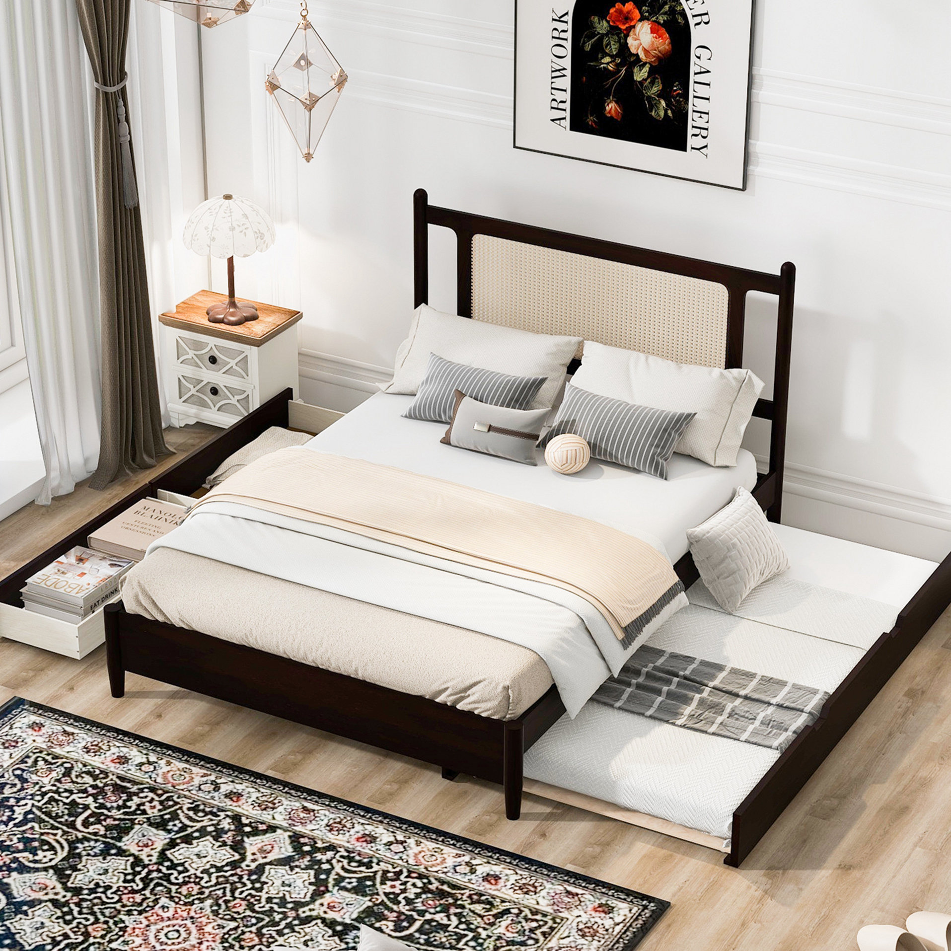 Rosecliff Heights Charlsa Platform Storage Bed | Wayfair