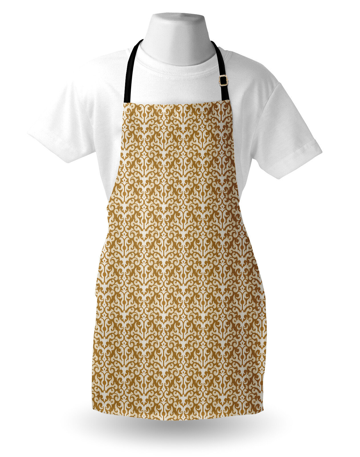 East Urban Home Damask Apron Unisex, Abstract Pastel Flourish, Adult ...