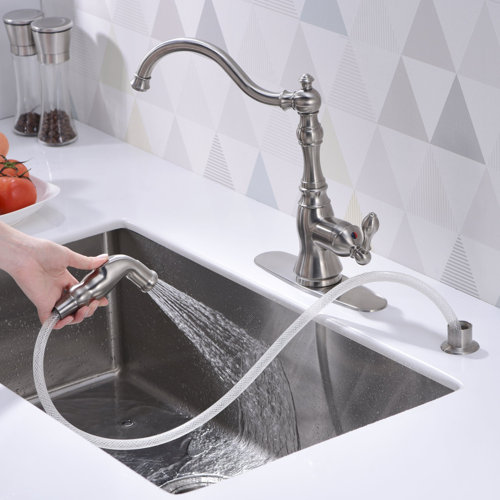 Ultra Faucets Signature Kitchen Faucet & Reviews | Wayfair