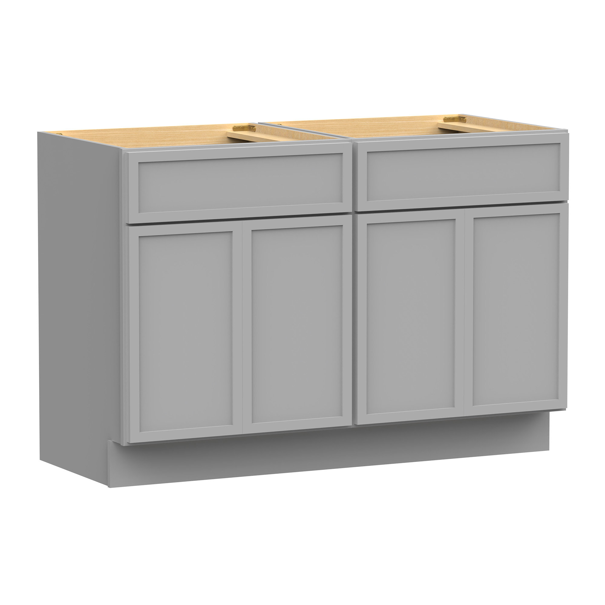 Home Beyond 48" Double Bathroom Vanity Base Only | Wayfair