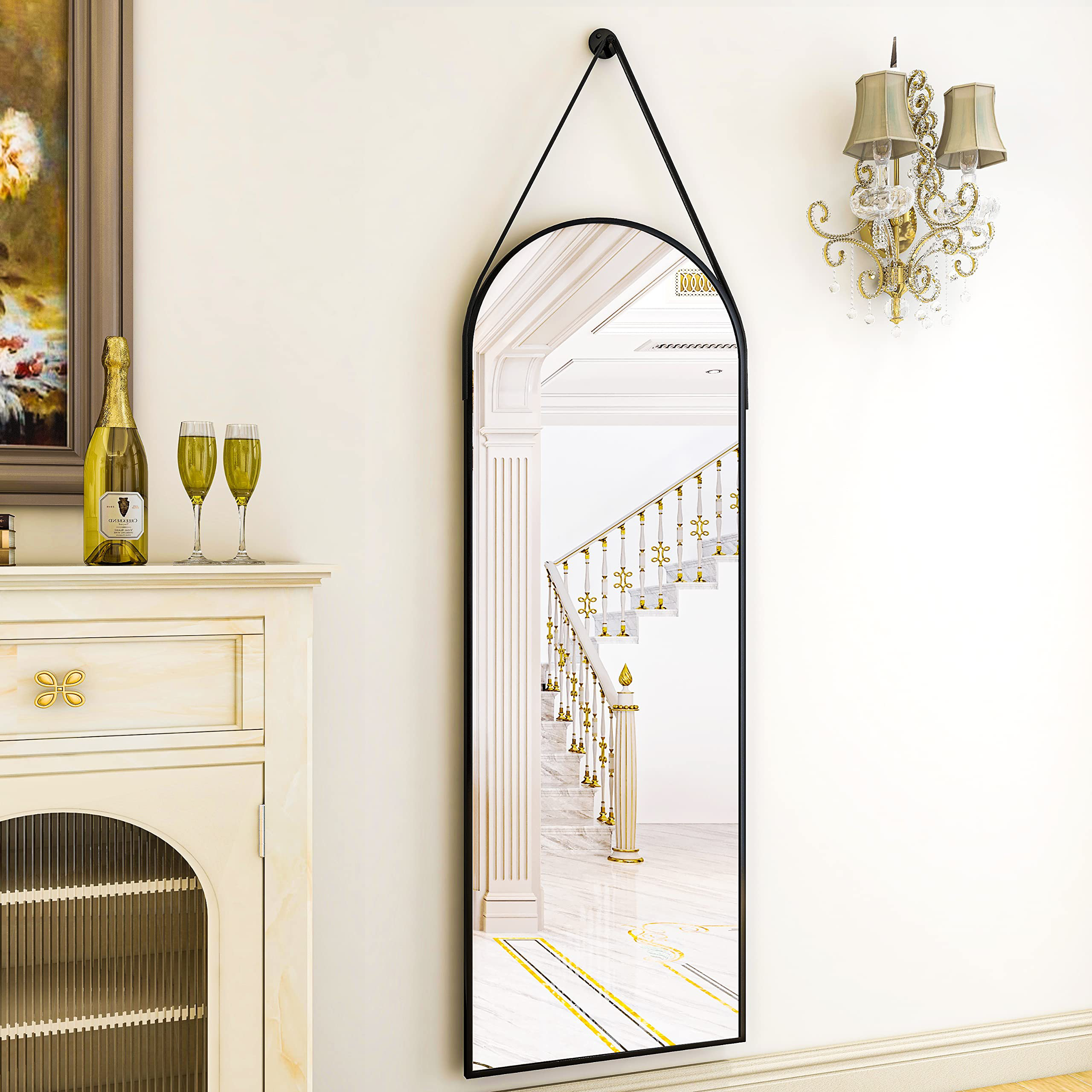 Ebern Designs Full Length Mirror & Reviews | Wayfair