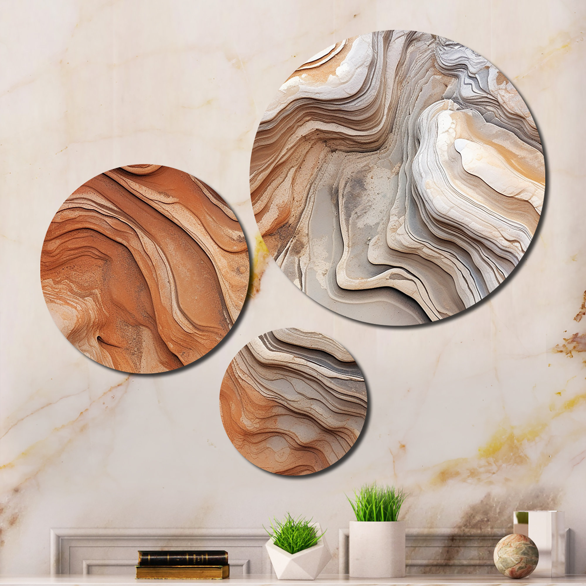 Ivy Bronx 3 Wall Decor Set Metal | Wayfair