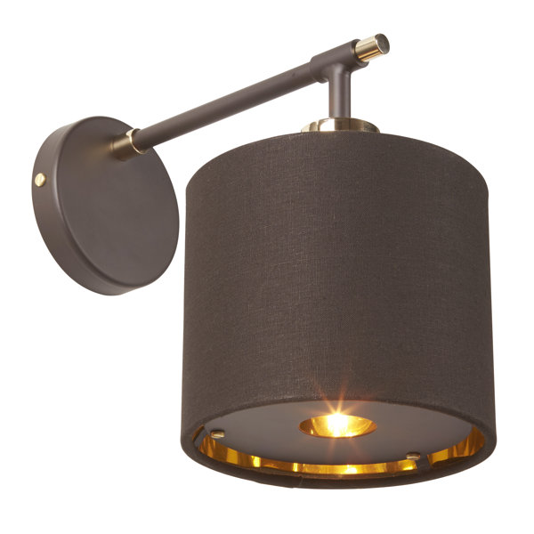 Brayden Studio Santistevan Mild Steel Armed Sconce | Wayfair.co.uk