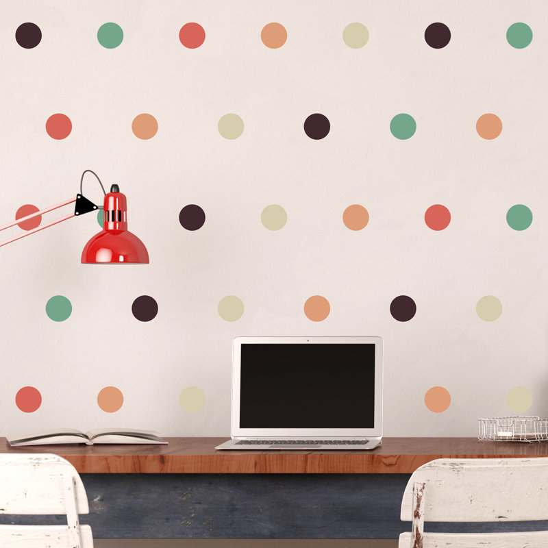 East Urban Home Dots Wall Sticker | Wayfair.co.uk