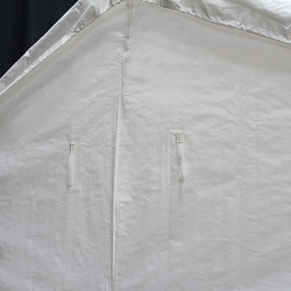 King Canopy 10ft X 27ft Canopy Enclosure Side wall Kit w/ Flaps, Fits ...