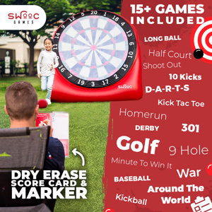 SWOOC Giant Kick Darts Game & Reviews | Wayfair