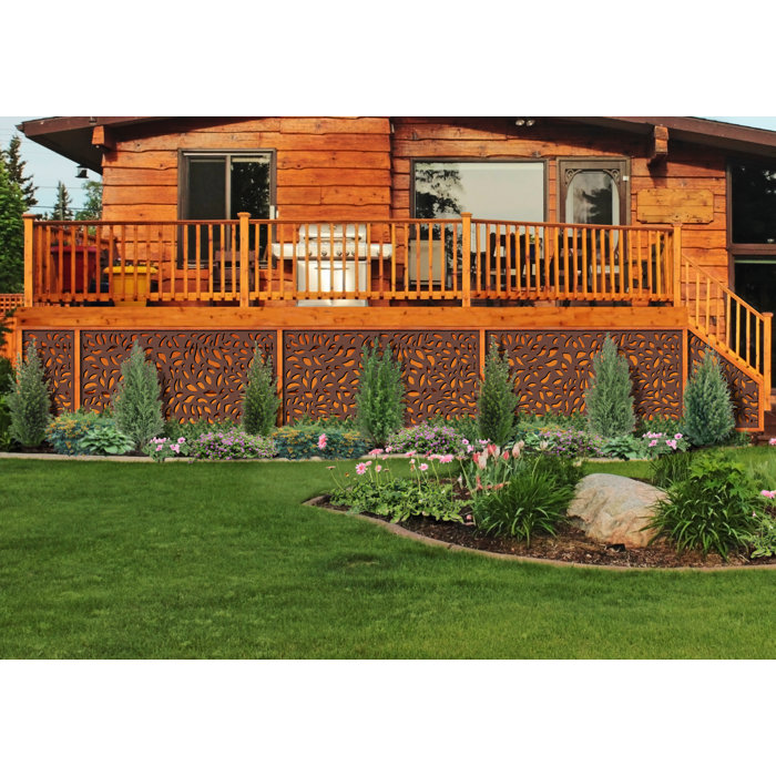 DESIGN-VU Evergreen Decorative Privacy Panel | Wayfair