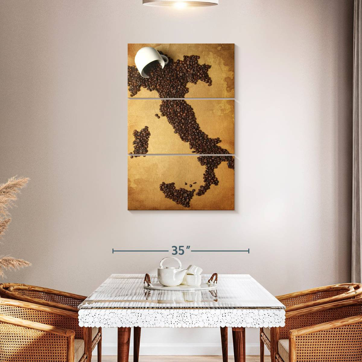 Elephant Stock Italian Coffee Map | Wayfair