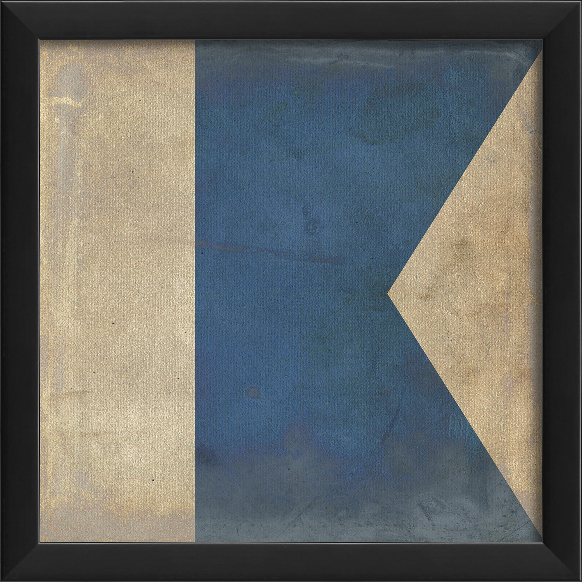 The Artwork Factory Signal Flag A Framed Graphic Art | Wayfair