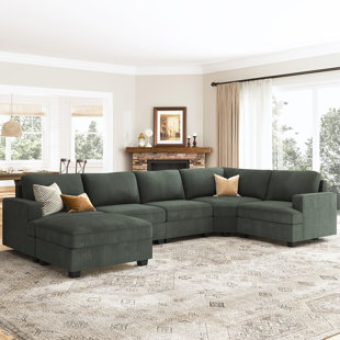 Green Sectionals You'll Love | Wayfair