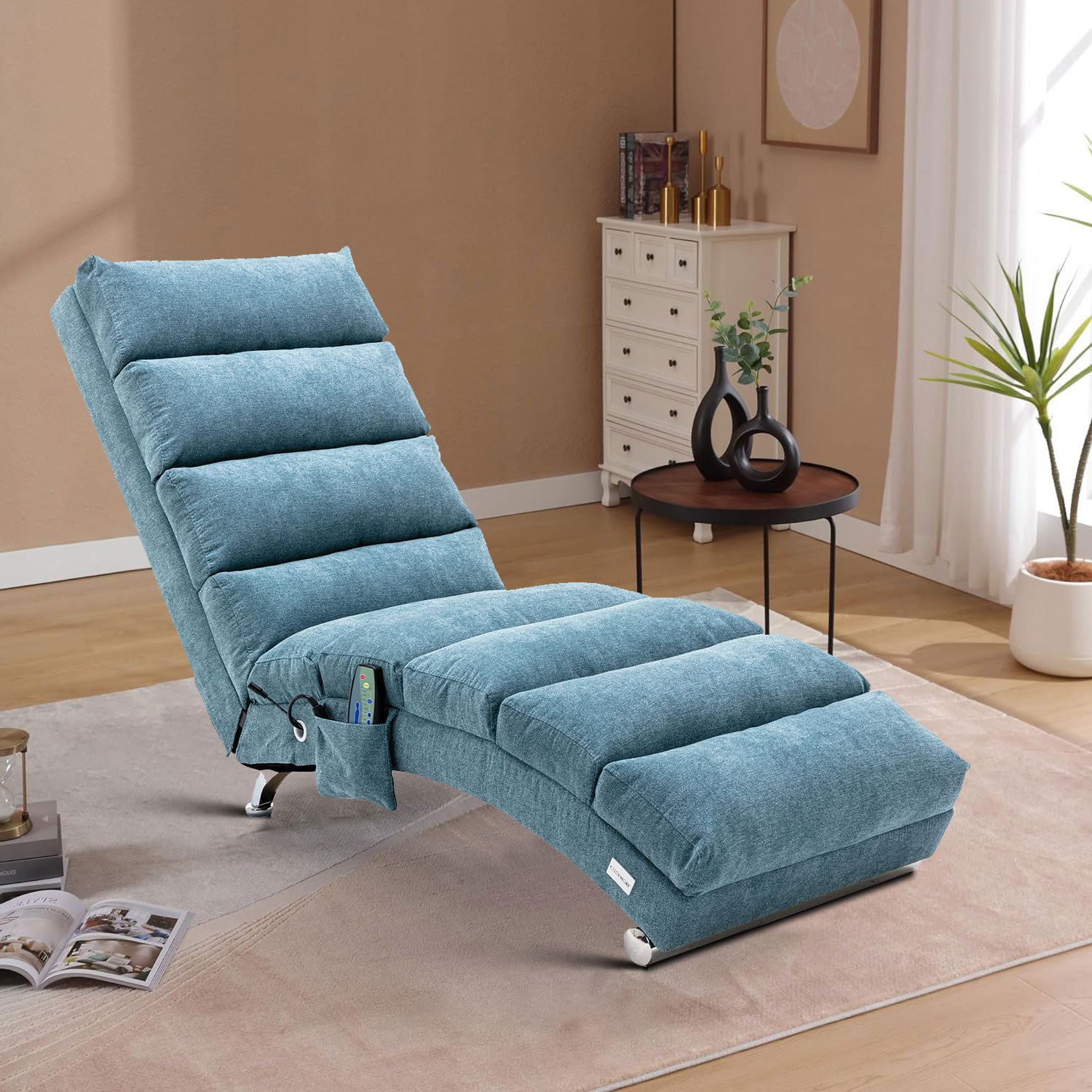 Knlnny Ware Modern and Cozy Upholstered Chaise Lounge for Bedroom and ...
