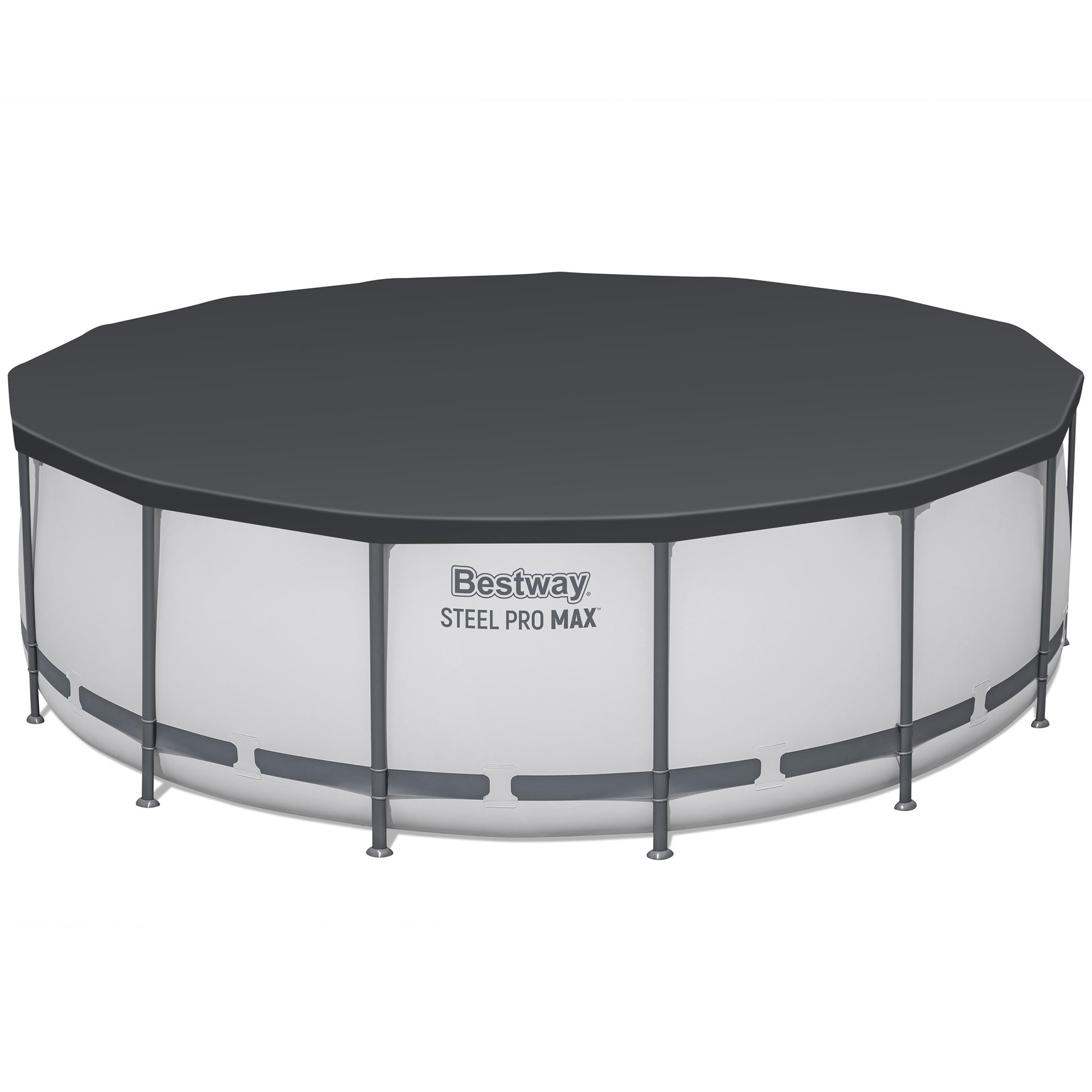 Bestway Steel Pro MAX Prismatic Stone Pool Set, Durable Construction ...
