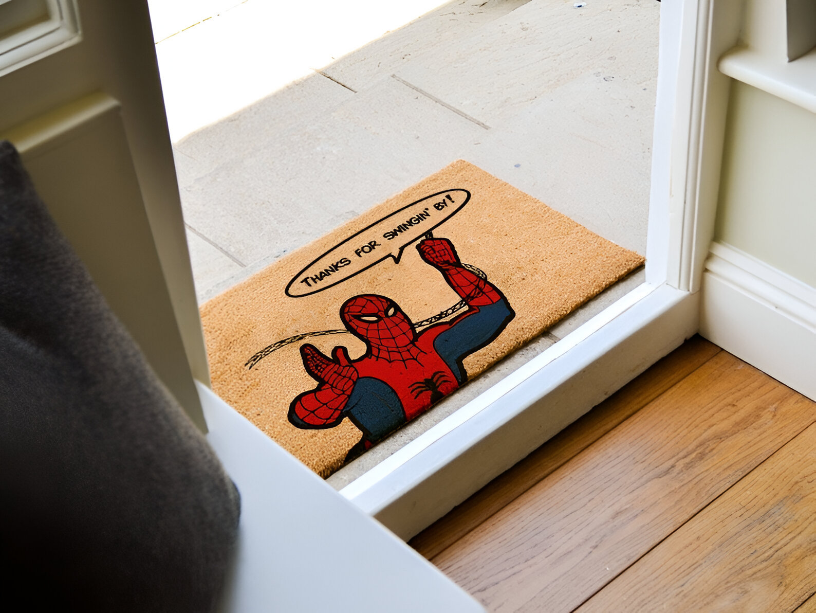 TeexCorp Spiderman Doormat - Spider - Marvel Home Decor - Tobey Maguire ...