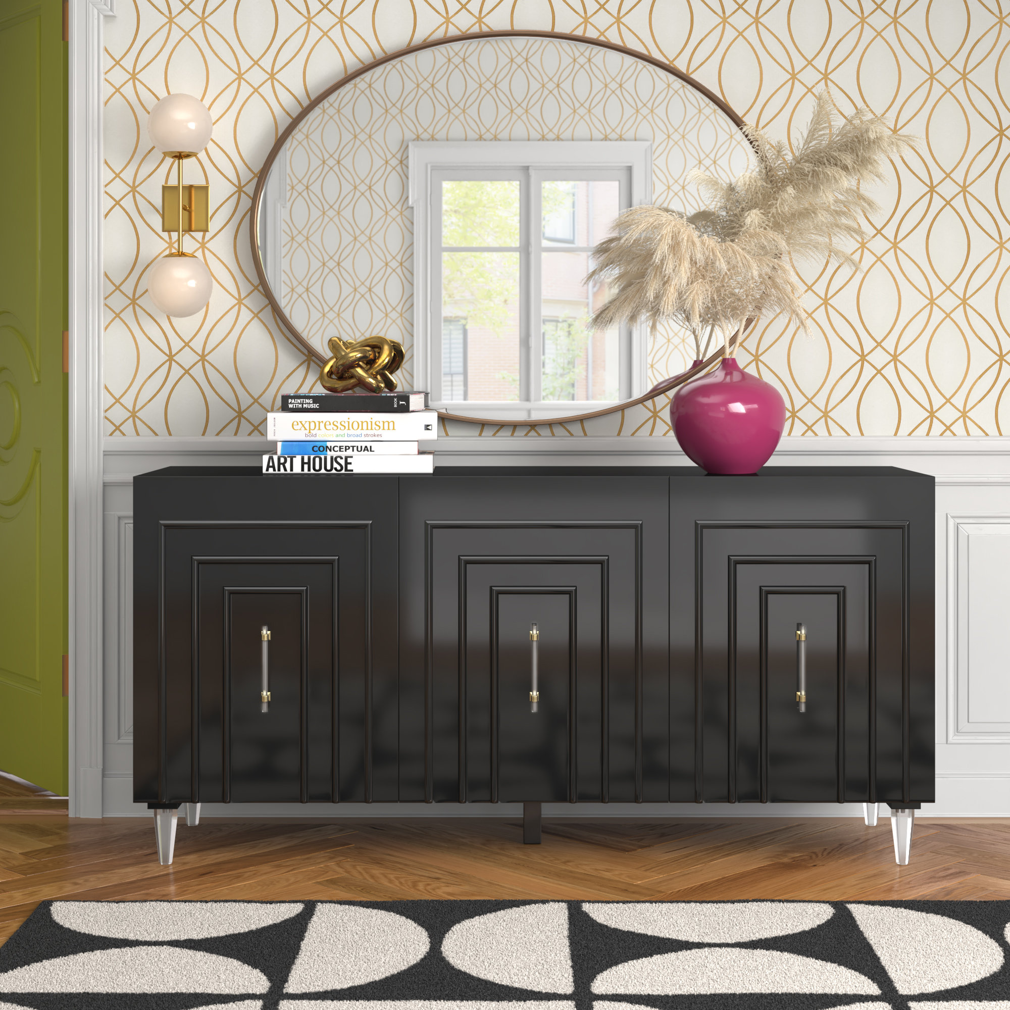 TOV Furniture 65" Wide Buffet Table "& Reviews" | Wayfair