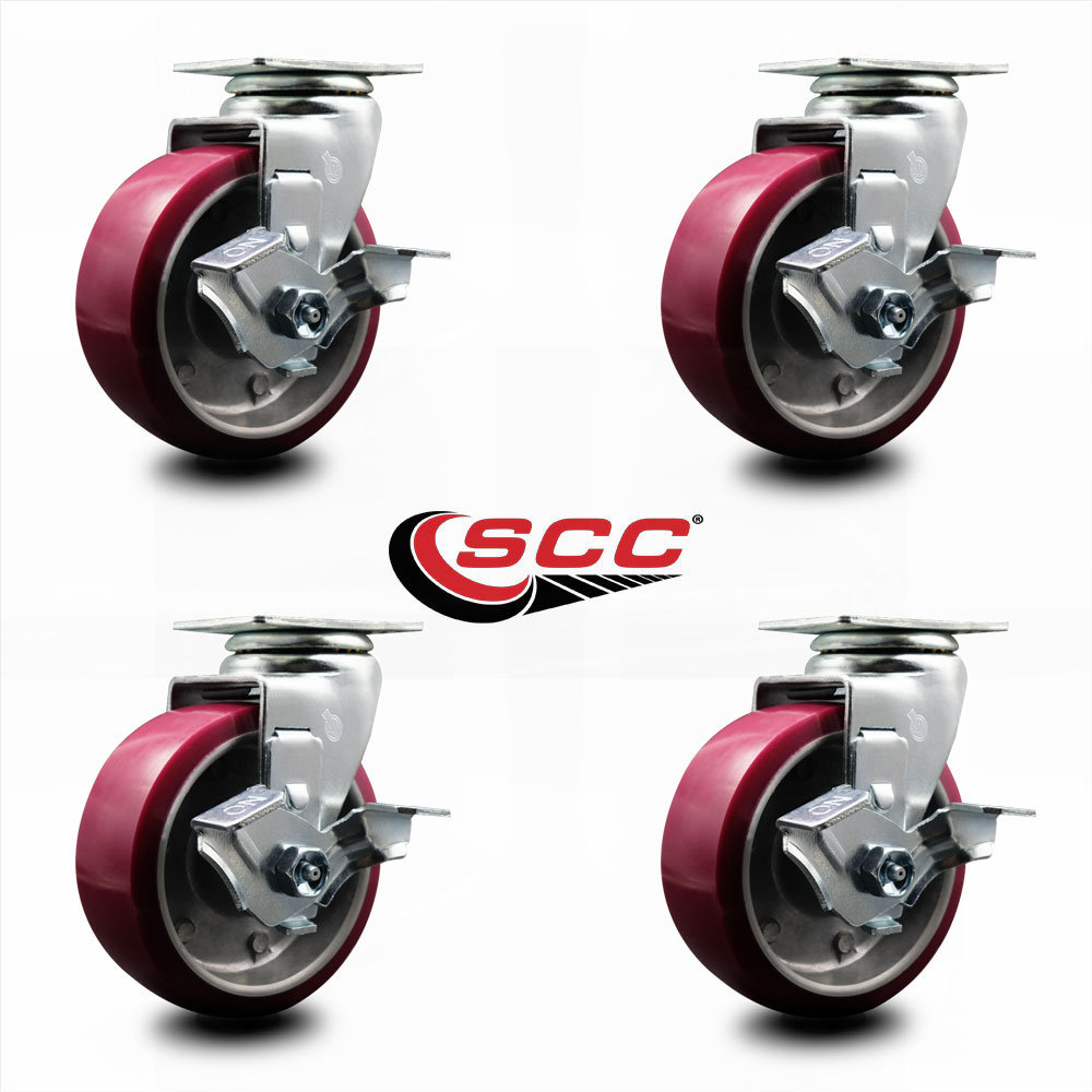 Service Caster Poly and Aluminum Caster | Wayfair