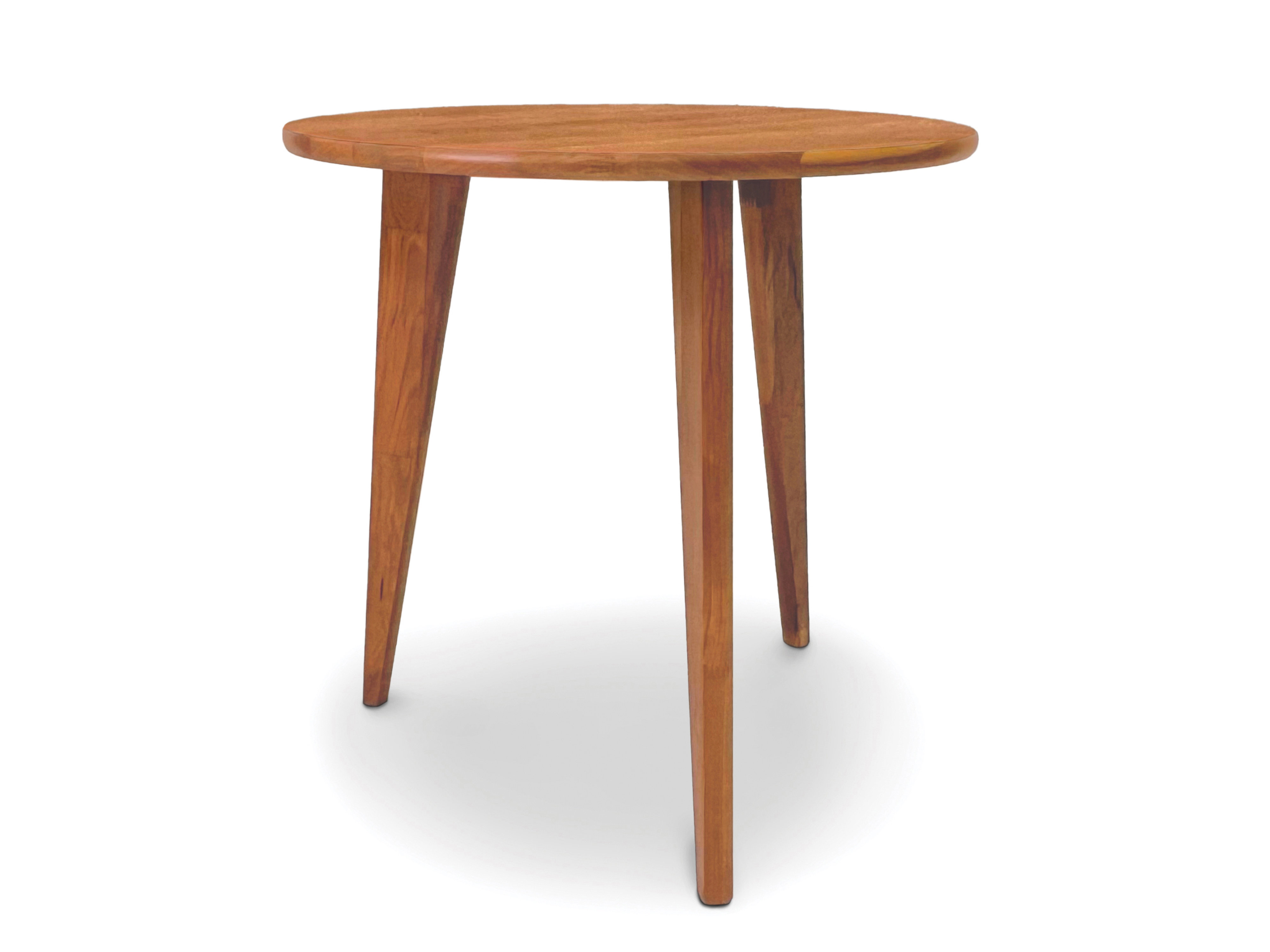 George Oliver Athens Round End Table With Wood Legs | Wayfair