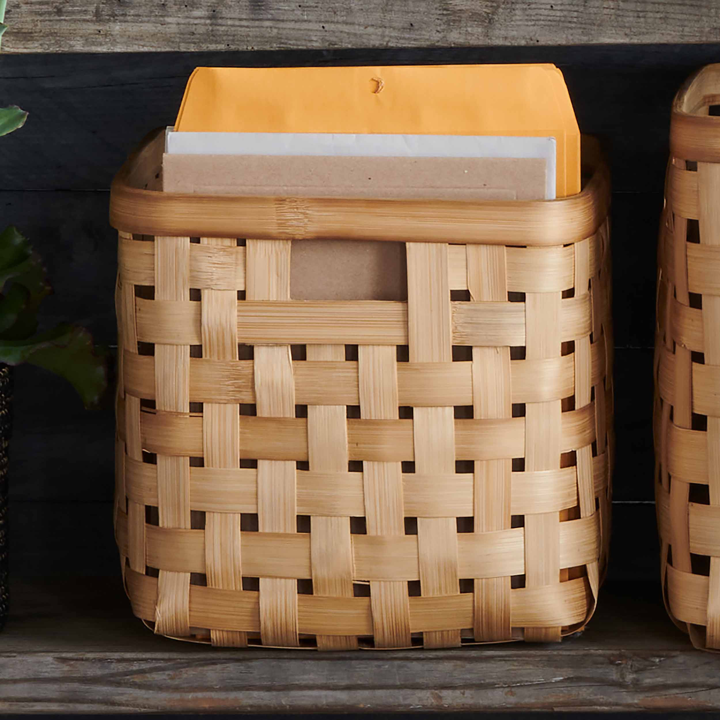 Bayou Breeze Bahmi Bamboo Storage Bin | Wayfair