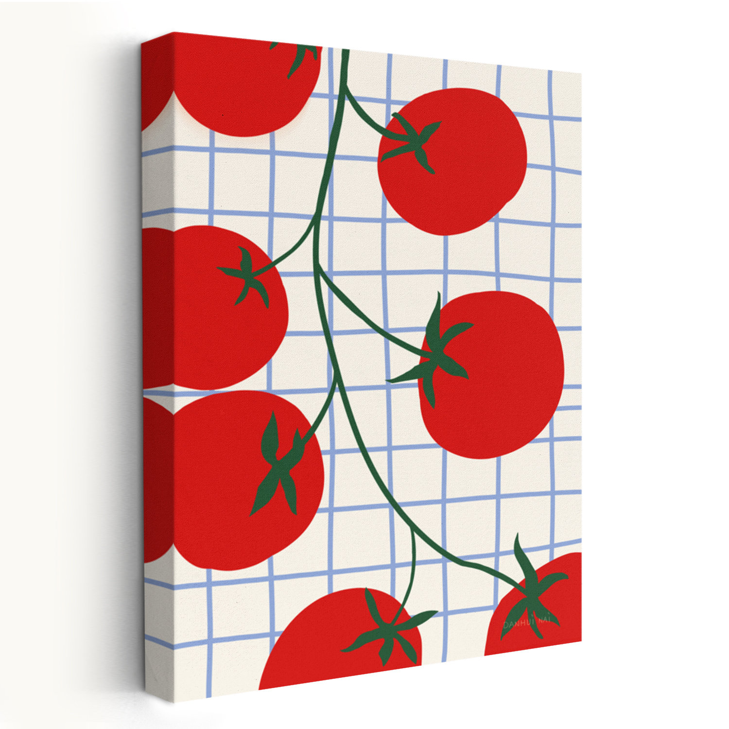 Latitude Run® Kitchen Tomatoes Art Abstract Art Modern | Wayfair