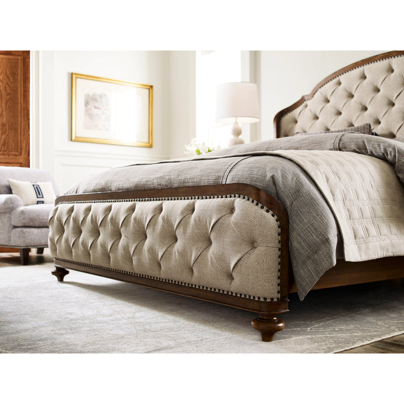 Lark Manor Apryle Upholstered Standard Bed & Reviews | Wayfair