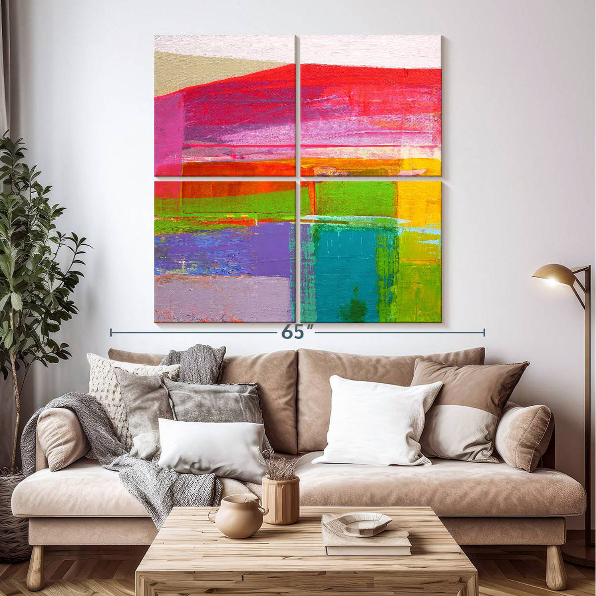 Wade Logan® Vibrant Landscape II | Wayfair