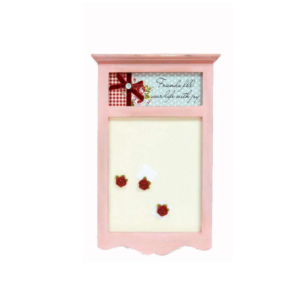 Winston Porter MDF/Metal Magnetic Wall Mounted Photo Memo Board | Wayfair