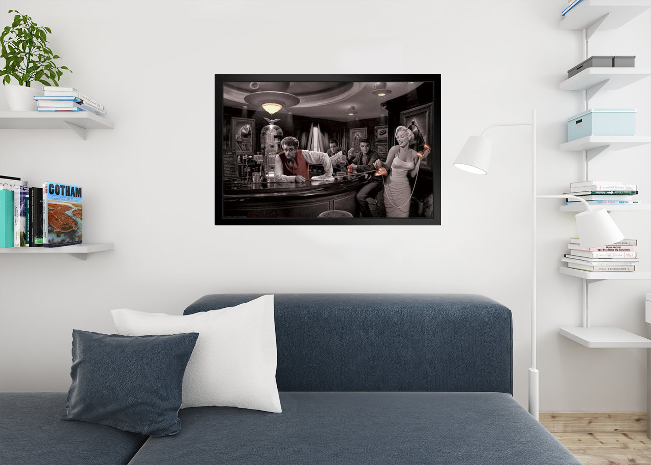 Ebern Designs " Java Dreams With James Dean Marilyn Monroe Elvis ...