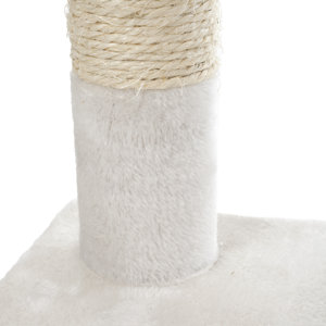 PETMAKER 4FT Cat Tree with Scratch Posts, White & Reviews | Wayfair