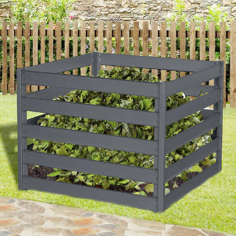 TMG Industrial 160 Gallon Slatted Metal Composter - Wayfair Canada