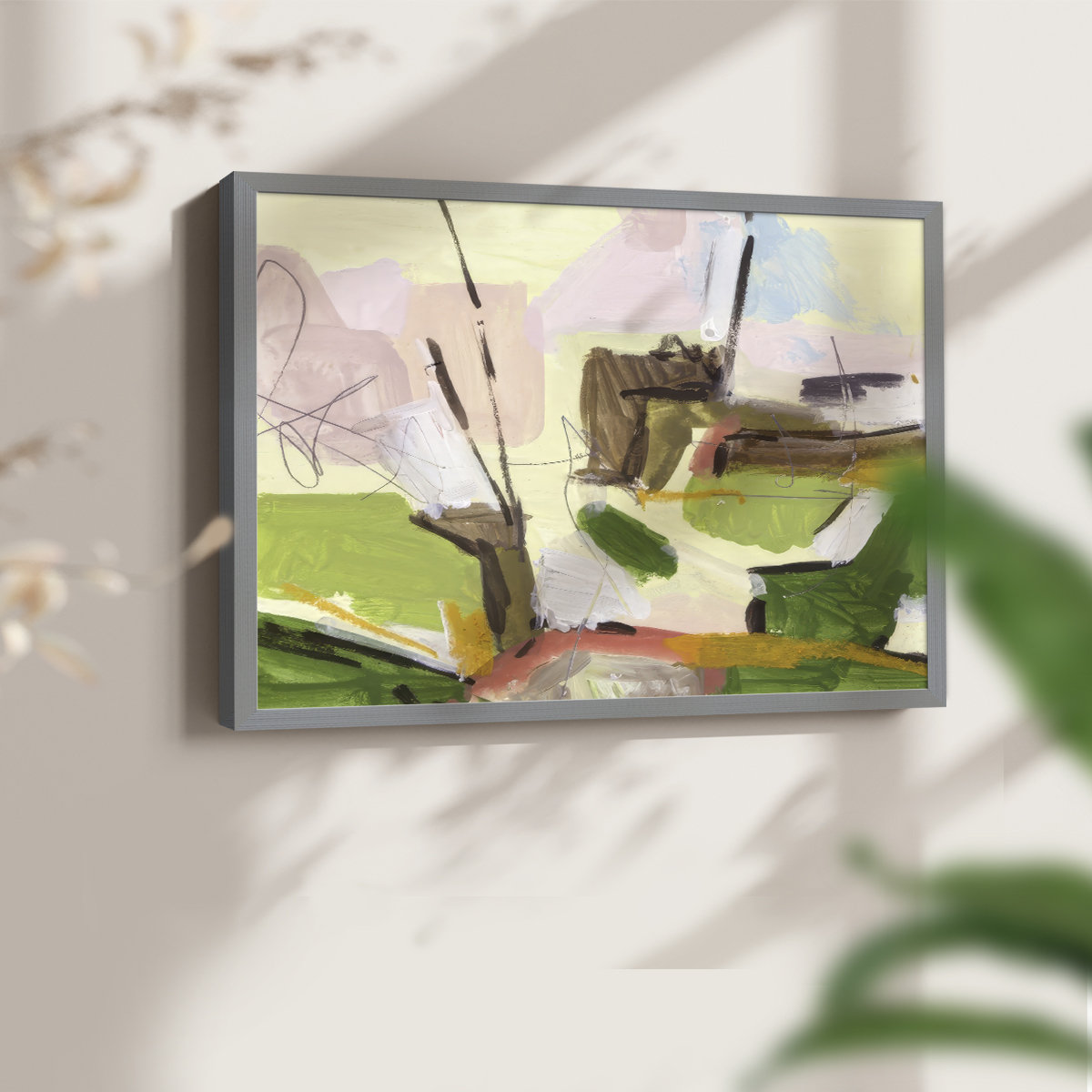 Wrought Studio™ Sunlit Riverbed II -Framed Print - Restickable | Wayfair