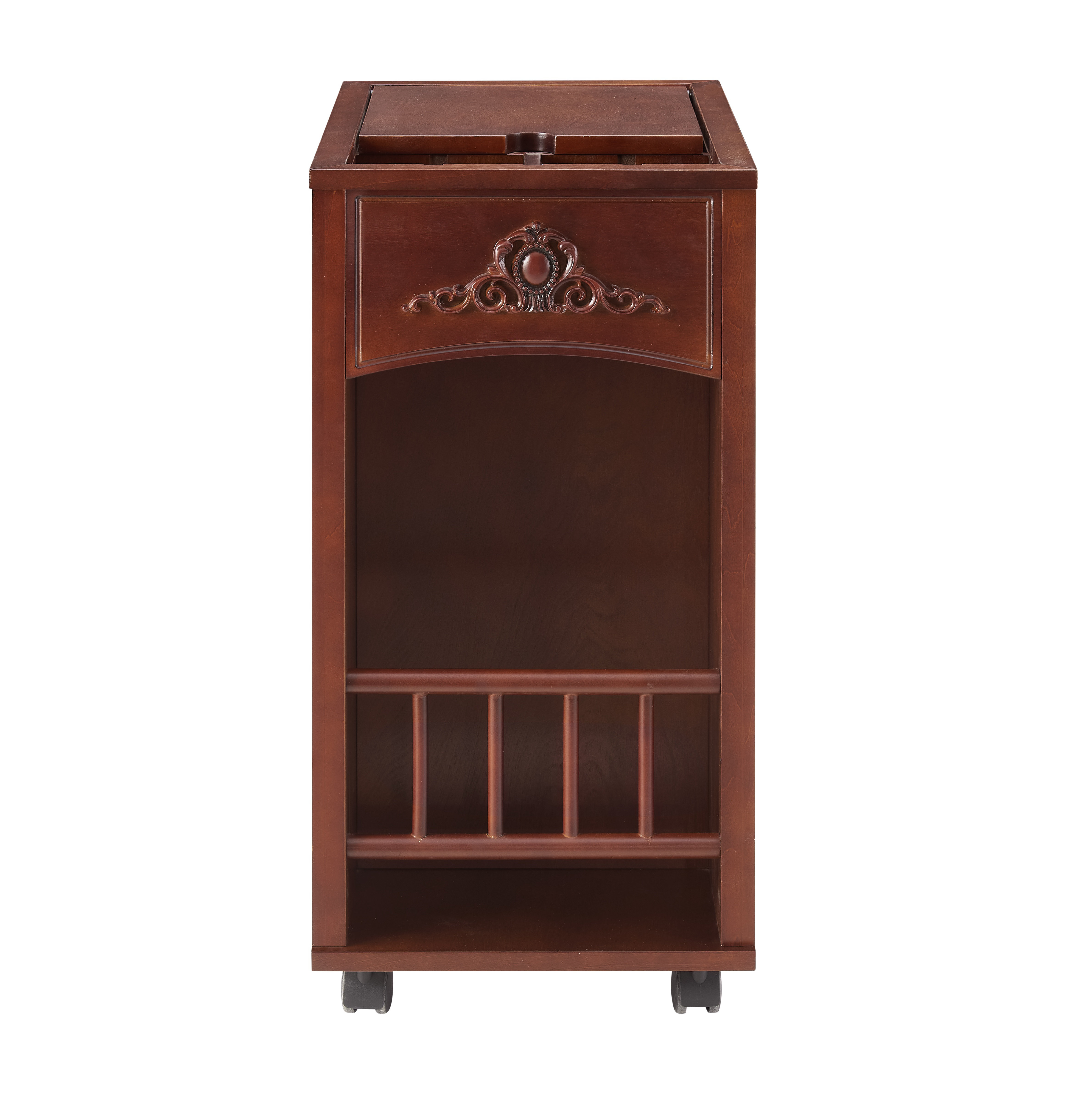 Darby Home Co Powered Traditional End Table with Charging Station ...