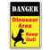 SignMission Danger Dinosaur Area Sign | Wayfair