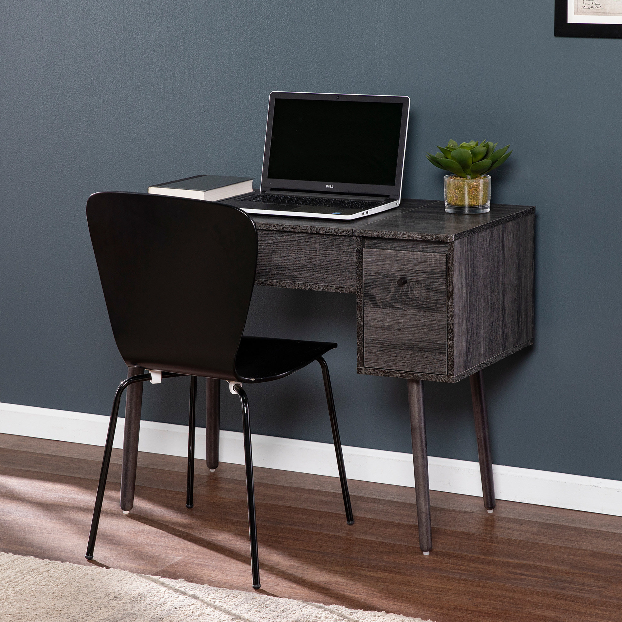 Corrigan Studio® Storage Vanity W/ Mirror | Wayfair