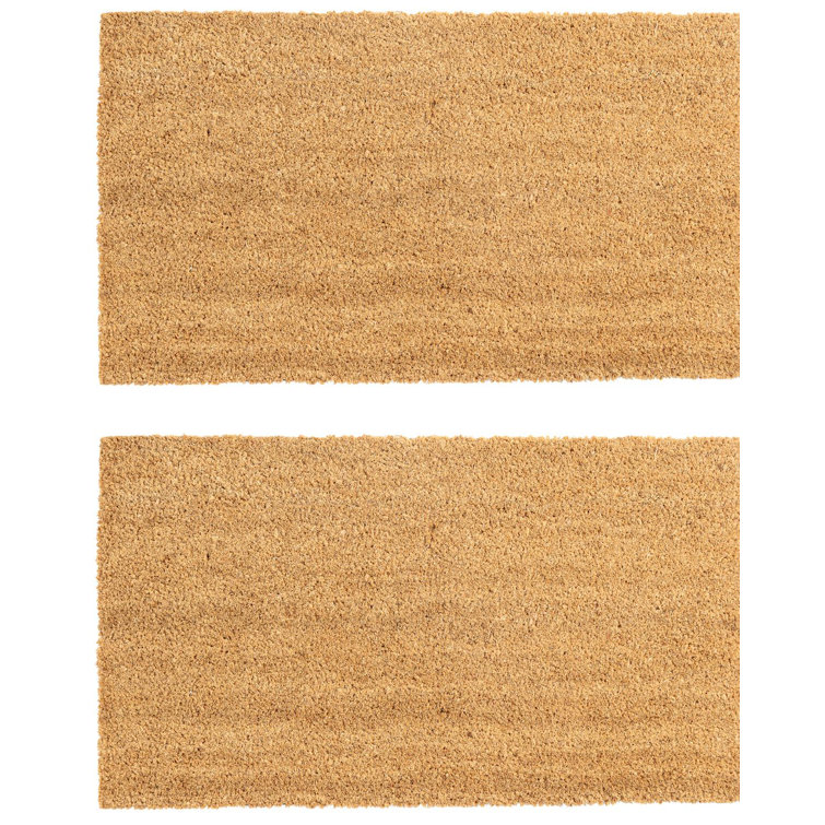Nicola Spring - Coir Door Mats - 70 x 40cm - Classic | Wayfair.co.uk