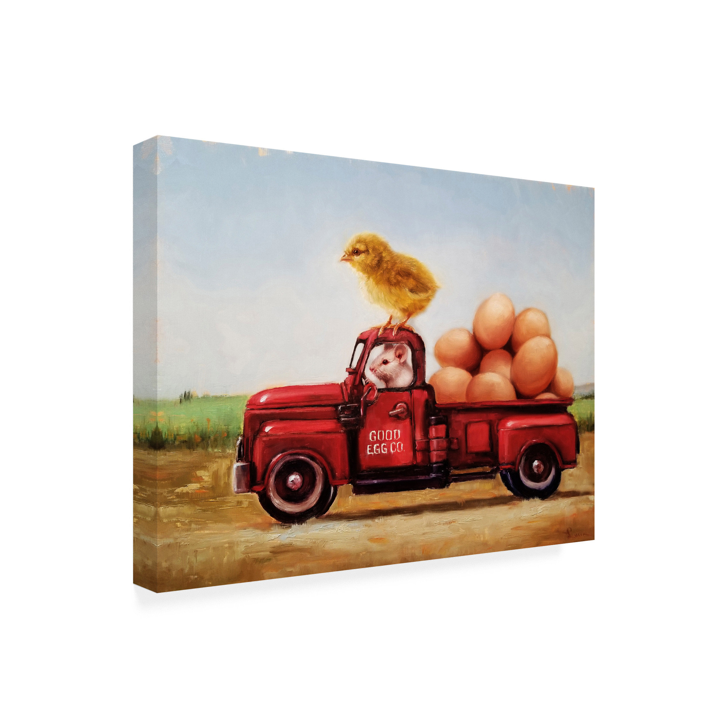 Trinx Lucia Heffernan Special Delivery Canvas Art - Wayfair Canada