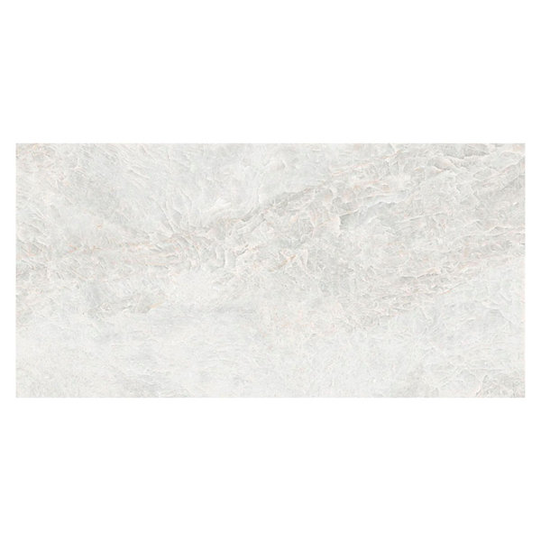 Apollo Tile Splendor 24 X 48 In. Polished Frosted White Porcelain Large ...