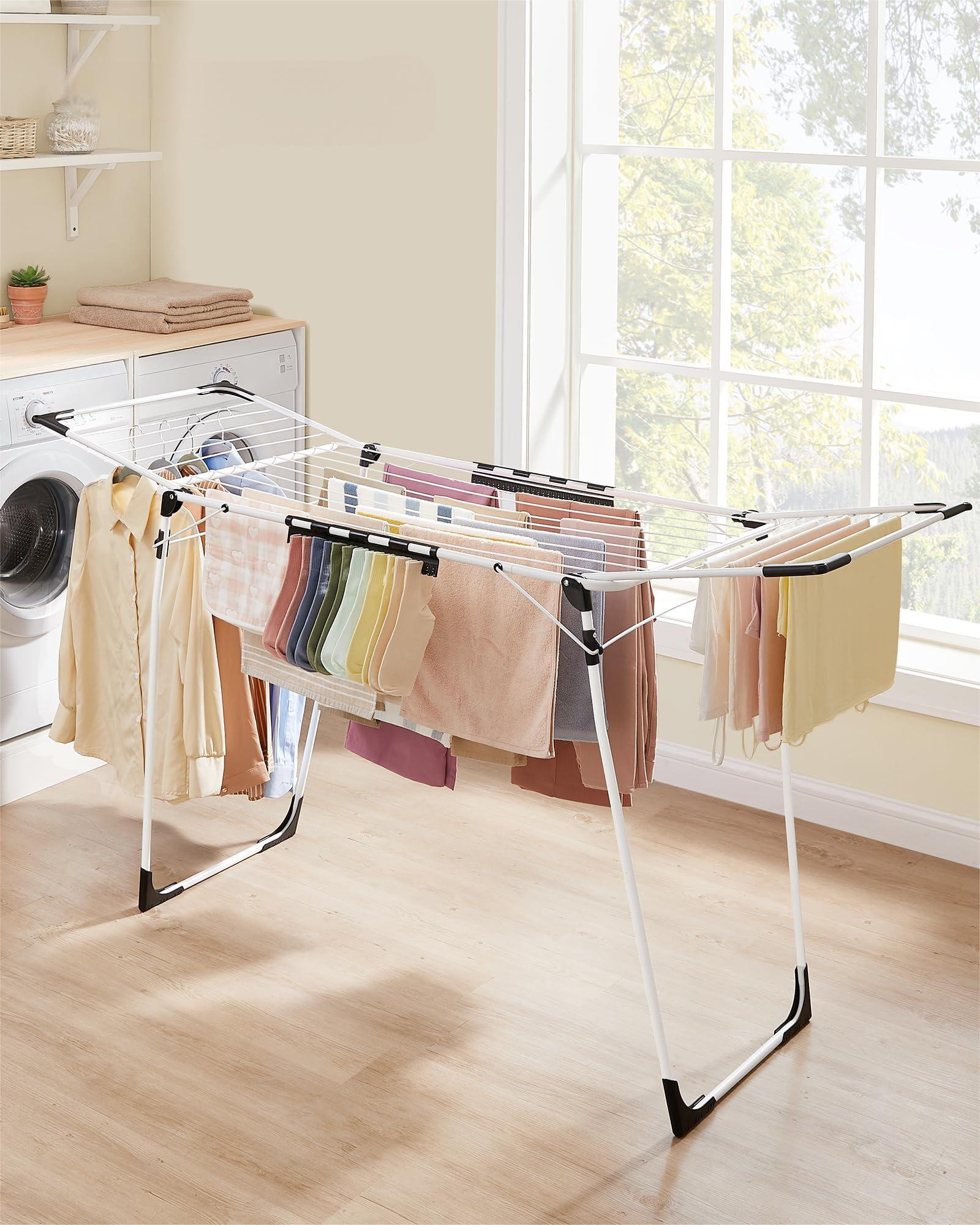 Latitude Run® Clothes Drying Rack Foldable, Laundry Drying Rack, Space ...
