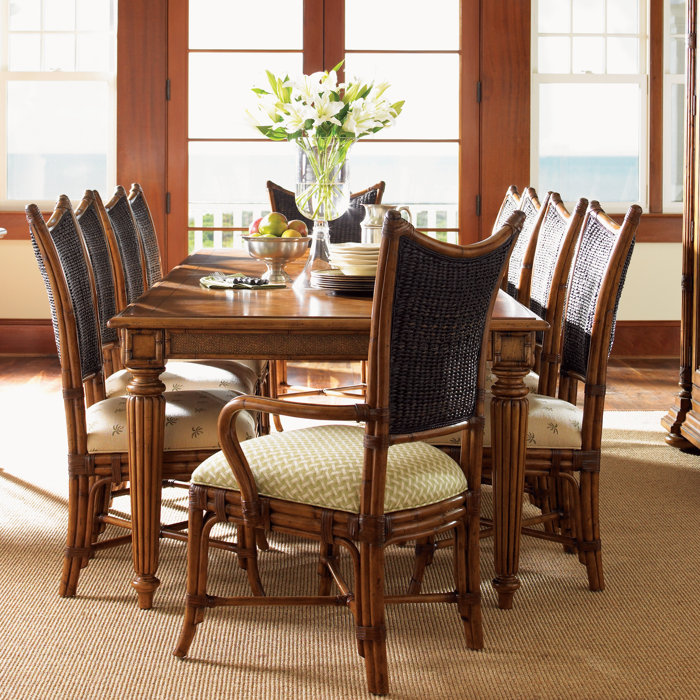 Tommy Bahama Home Island Estates 11 Piece Grenadine Dining Table Set ...